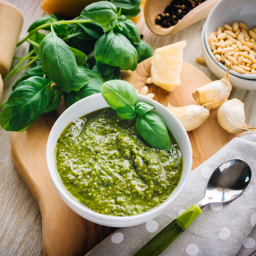 How to Make Homemade Pesto (And Freeze It!) - Cedar Homestead